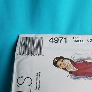 Other | Uncut Mccalls Sewing Pattern 4971 | Poshmark